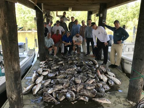 Breton Sound Oil Rig Fishing