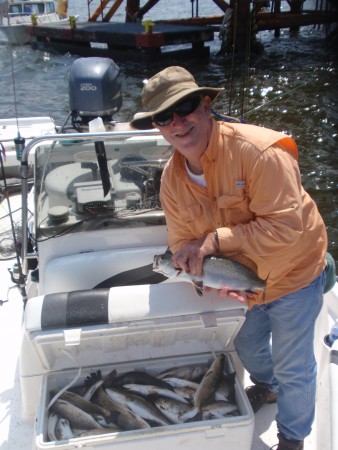 New Orleans fishing charter - Salty Dog - Shell Beach Full Box with ...